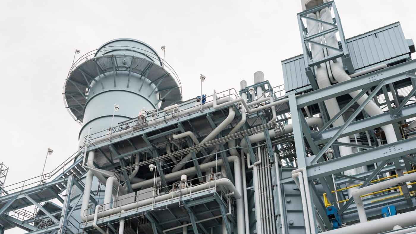 Basin Electric Combined Cycle Power Plant Construction