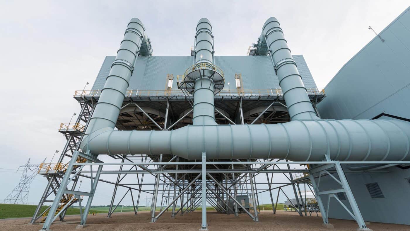 Basin Electric Combined Cycle Power Plant Construction