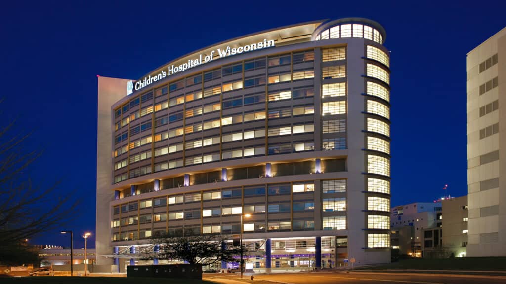 Children's Wisconsin Tower: Heart Center, ICU Construction
