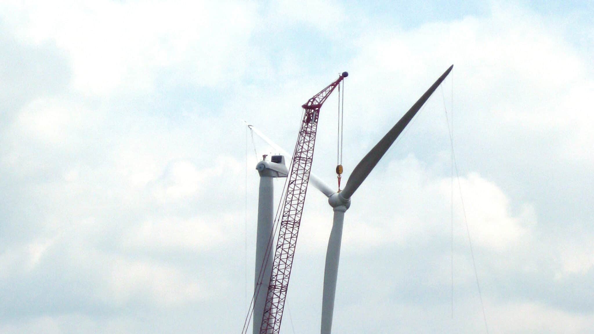 Wind Turbine Construction Electrical and Civil Infrastucture