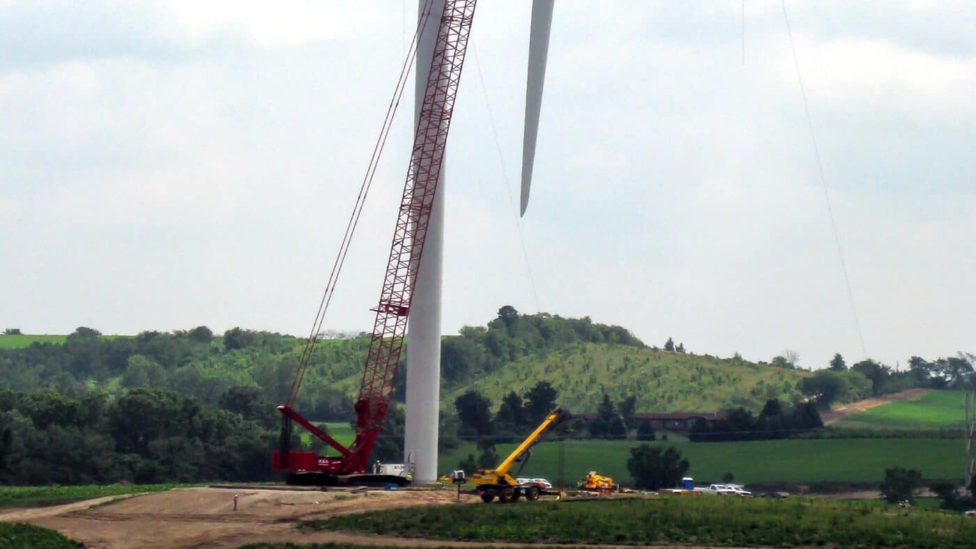 Wind Turbine Construction Electrical and Civil Infrastucture