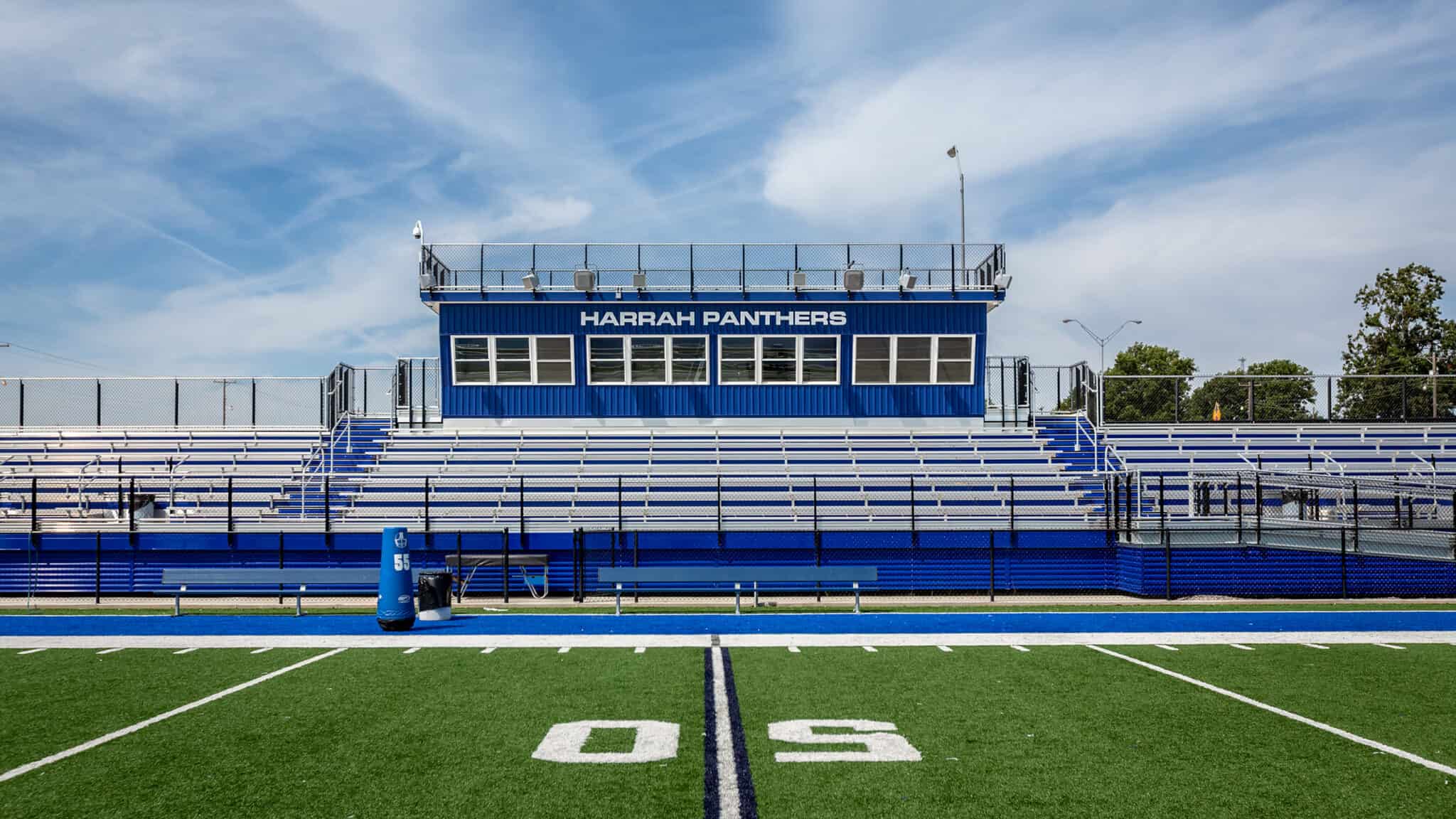 Harrah High School Stadium Construction | Boldt