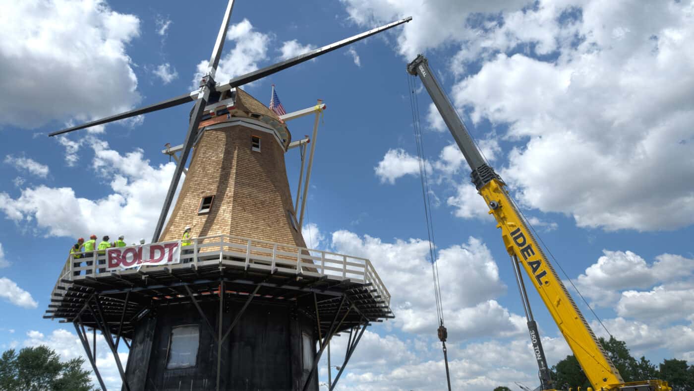 Little Chute Windmill Construction Builds on History | Boldt