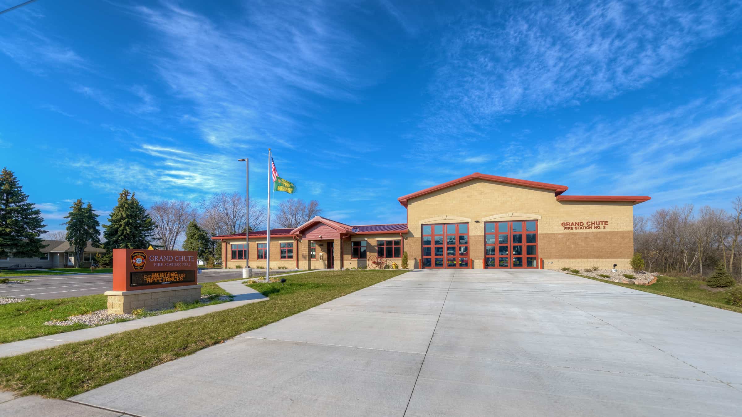 Town of Grand Chute New Fire Station Construction | Boldt