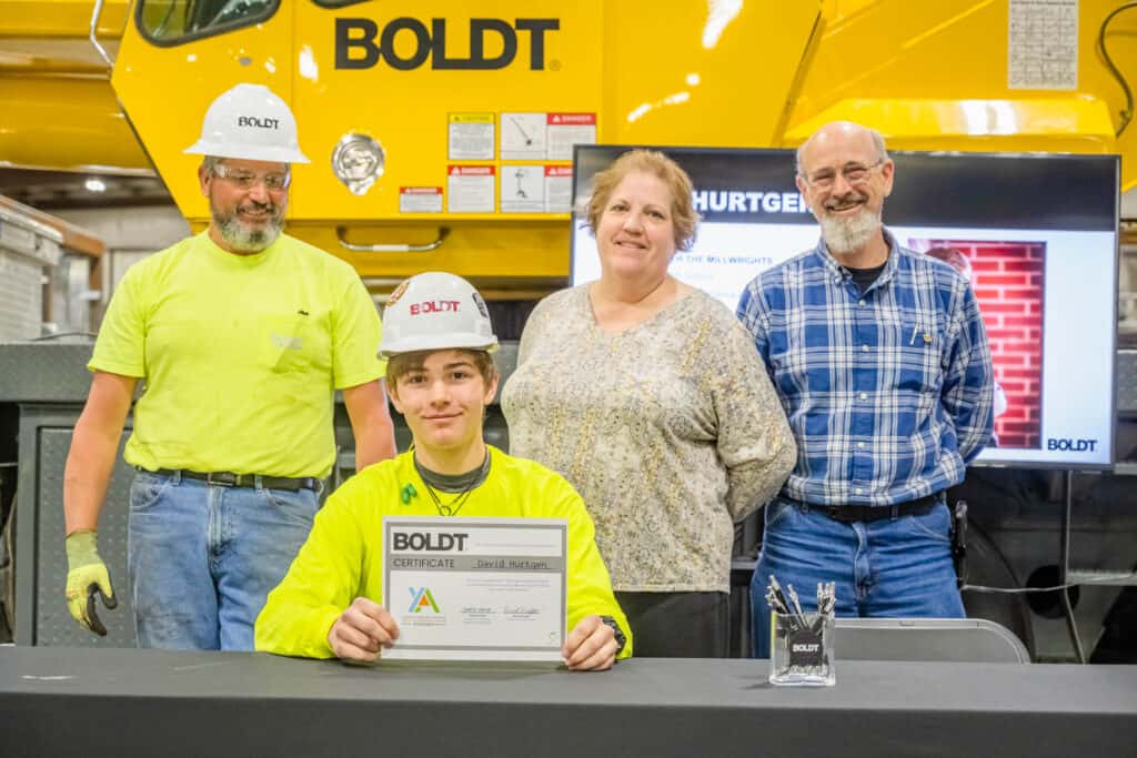 Teens sign on for careers in skilled trades - The Boldt Company