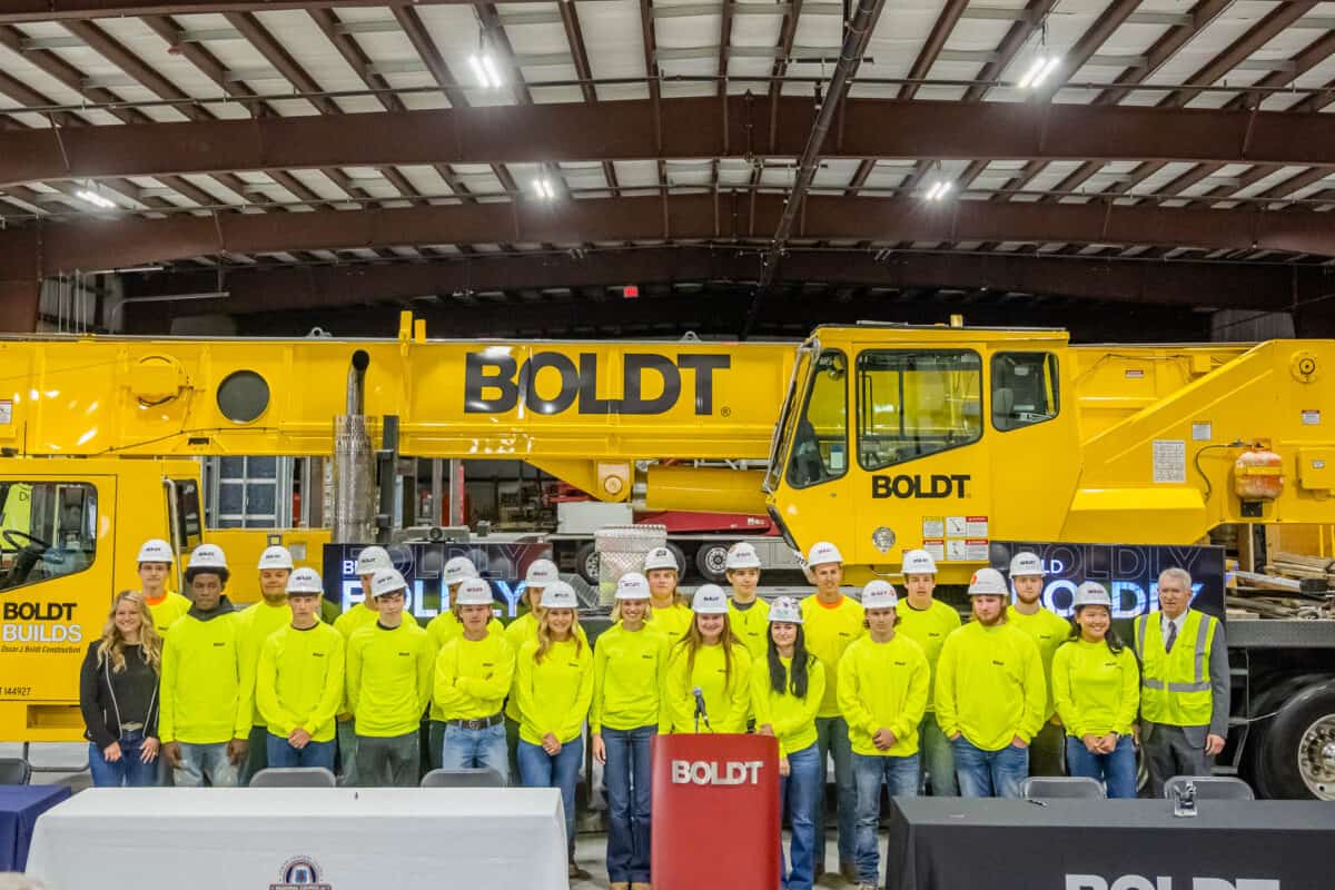 Teens sign on for careers in skilled trades – The Boldt Company