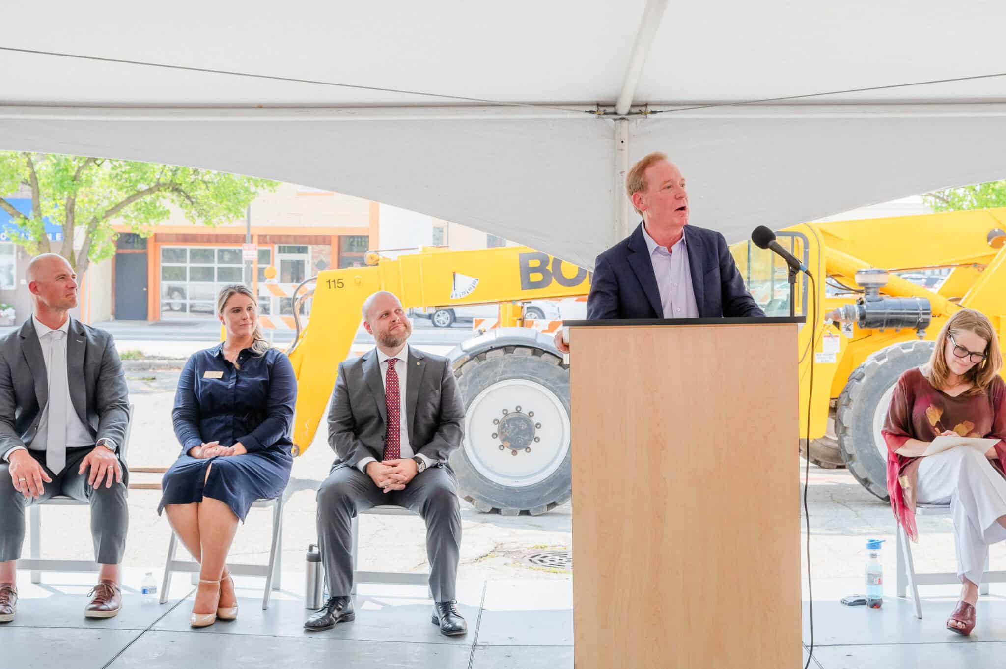 Groundbreaking event officially marks the beginning of long-awaited ...